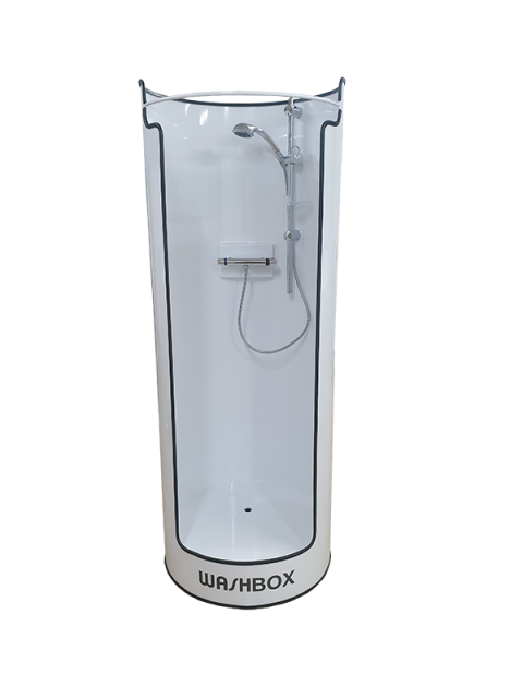Mobile Duschen » WASHBOX - Mobile Dusche und Toilette