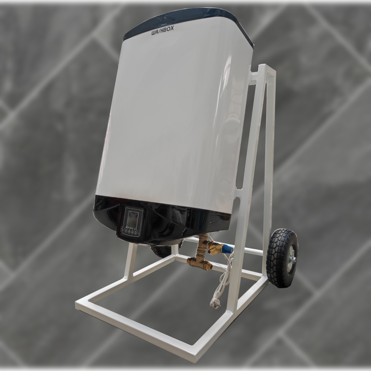 Mobiler Boiler » WASHBOX - Mobile Dusche und Toilette